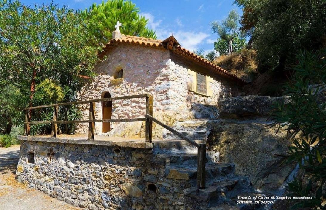 ΝΑΟΙ ΣΤΗ ΜΑΝΗ: ΑΝΑΛΗΨΗ ΣΤΗ ΜΑΝΗ (ναοί και τοιχογραφίες)