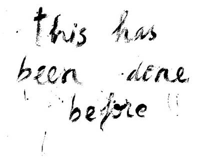 daha lirik !: 'This has been done before'