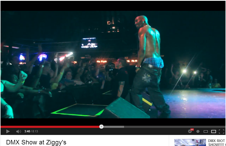 Male Celebrity Saggers (welcome to my eyes): DMX'S ASS CRACK IS ALWAYS OUT