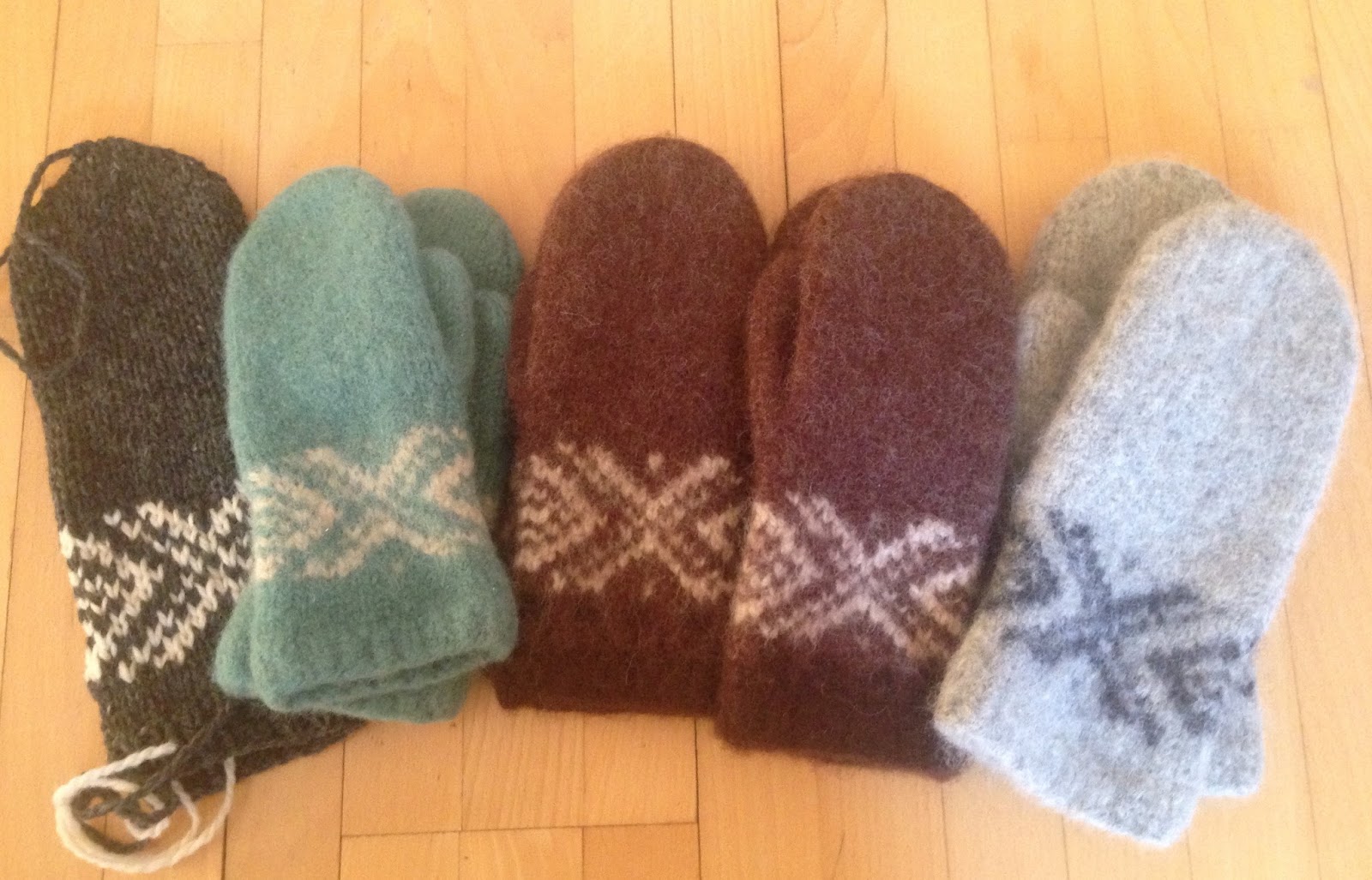 2stickare: MÅNGA VANTAR BLEV DET