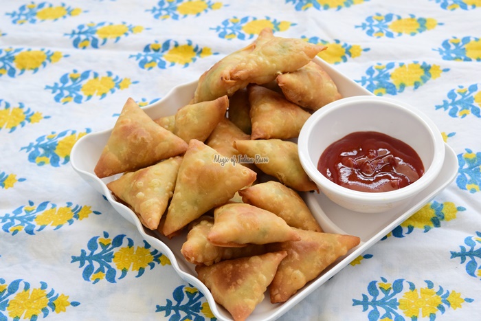Gujarati Chana Dal Samosa with Homemade Patti | Magic of Indian Rasoi
