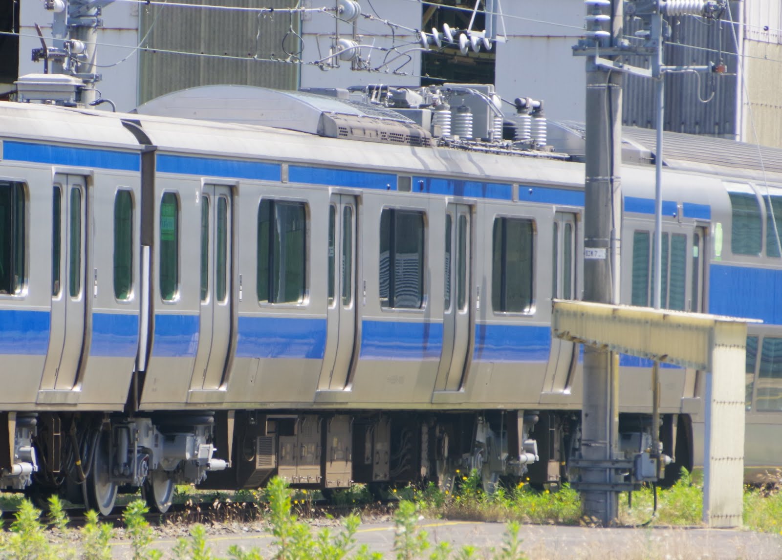 お気楽 鉄道の部屋: KYのE531系 K415 初めての機器更新？床下詳細