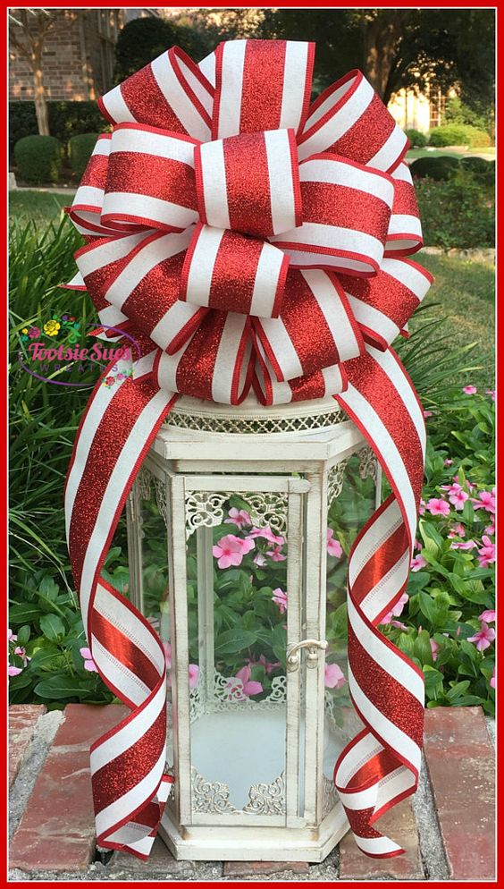 Aprende nuevas técnicas para hacer lazos navideños con listón ...