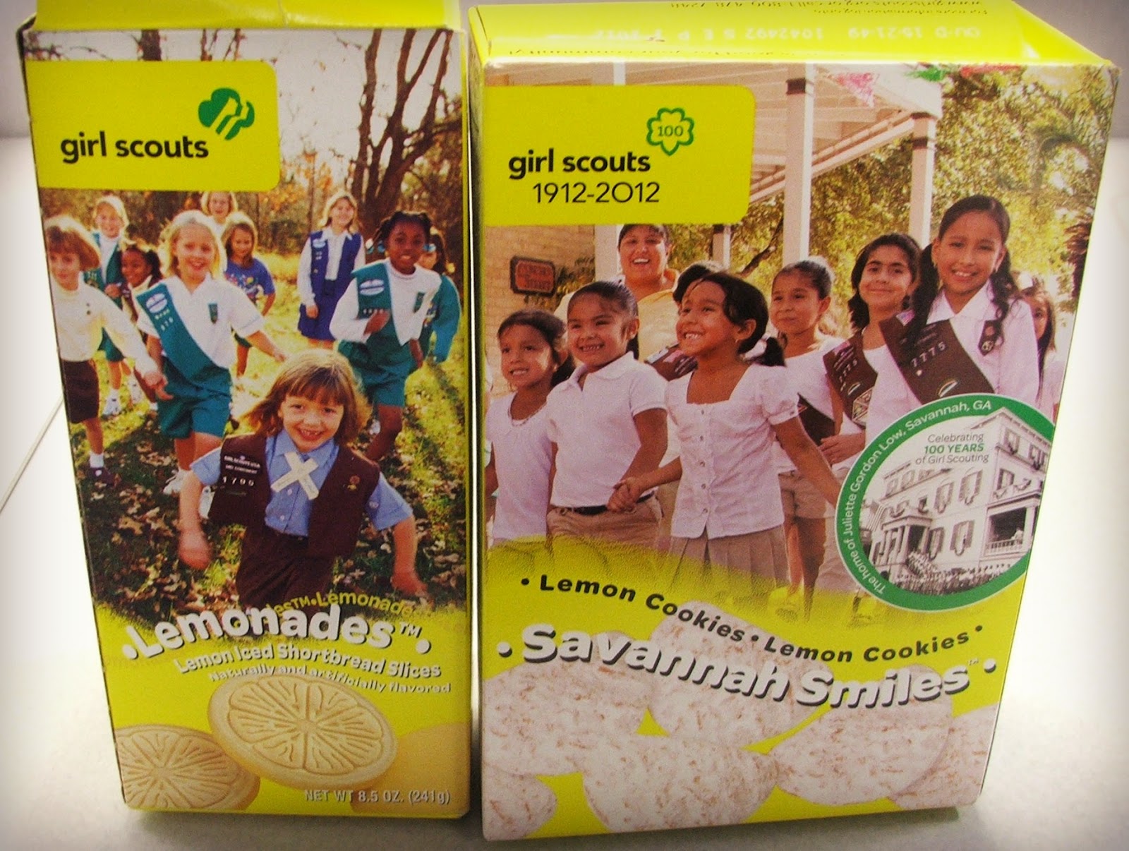 beating luminous wings in the void: 2012 Lemon Girl Scout Cookie Faceoff