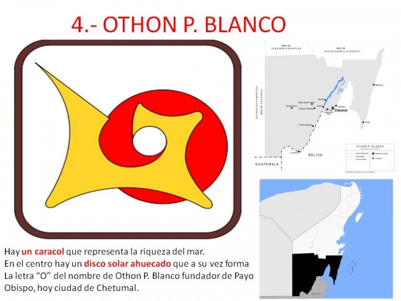 Historia Y Geografía de Quintana Roo: Escudos de los municipios de ...