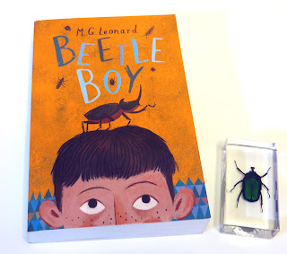 Space On The Bookshelf: Beetle Boy – M. G. Leonard - Middle Grade Story ...