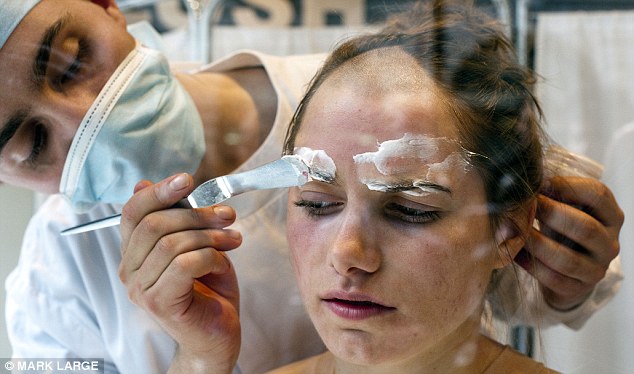 Lush Animal Testing Protest Woman Subjected Experiments Horrified ...