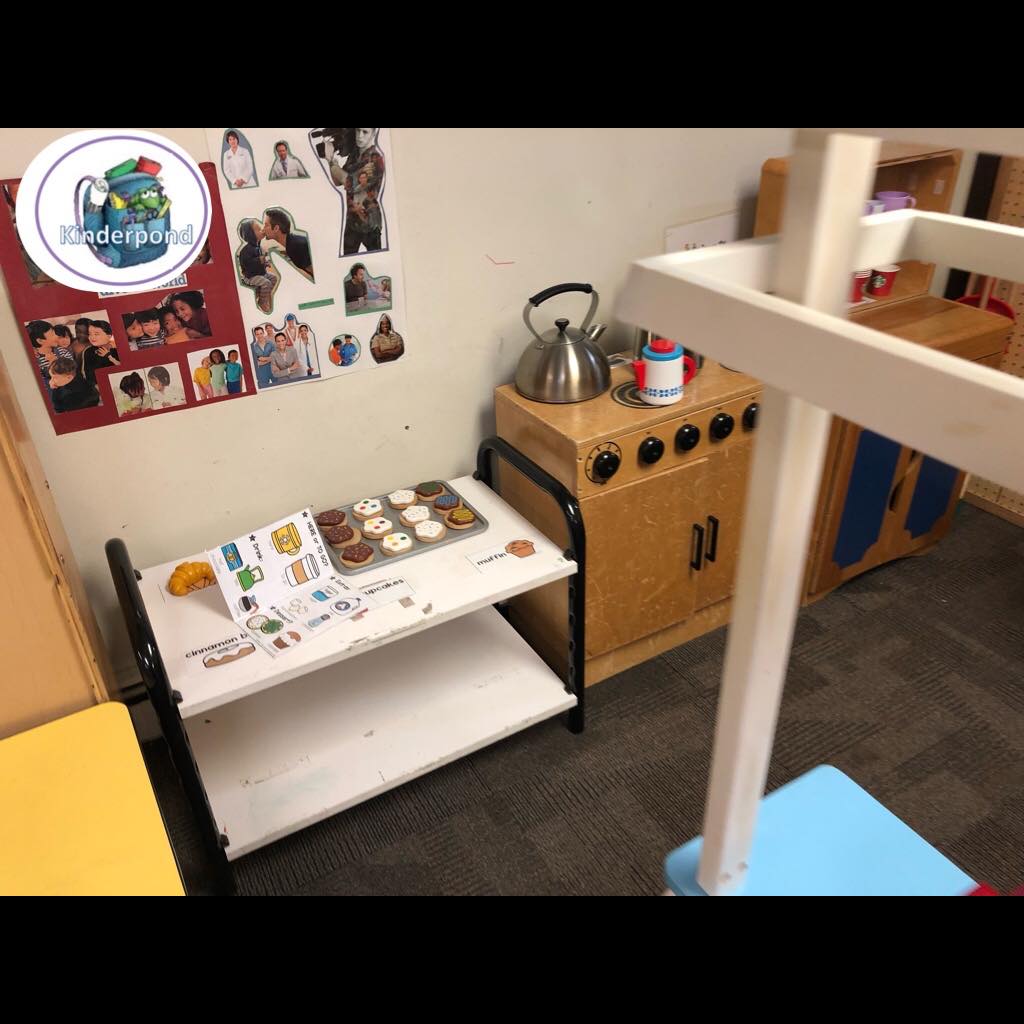 Kinderpond Jr.: Dramatic Play: Coffee Shop
