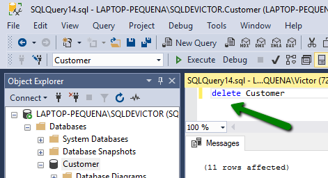 Select ,Update ,Delete and Drop statement - SQL Classes 101
