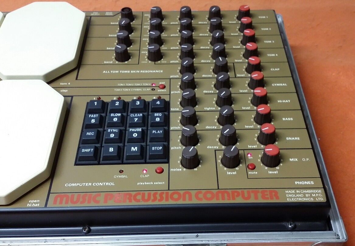 MATRIXSYNTH: Vintage MPC Music Percussion Computer Analog Drum Synth SN ...