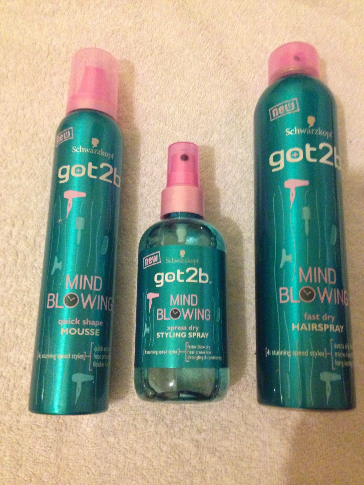 Diary of a Dumpy Princess: Schwarzkopf got2b Hair Product Range.