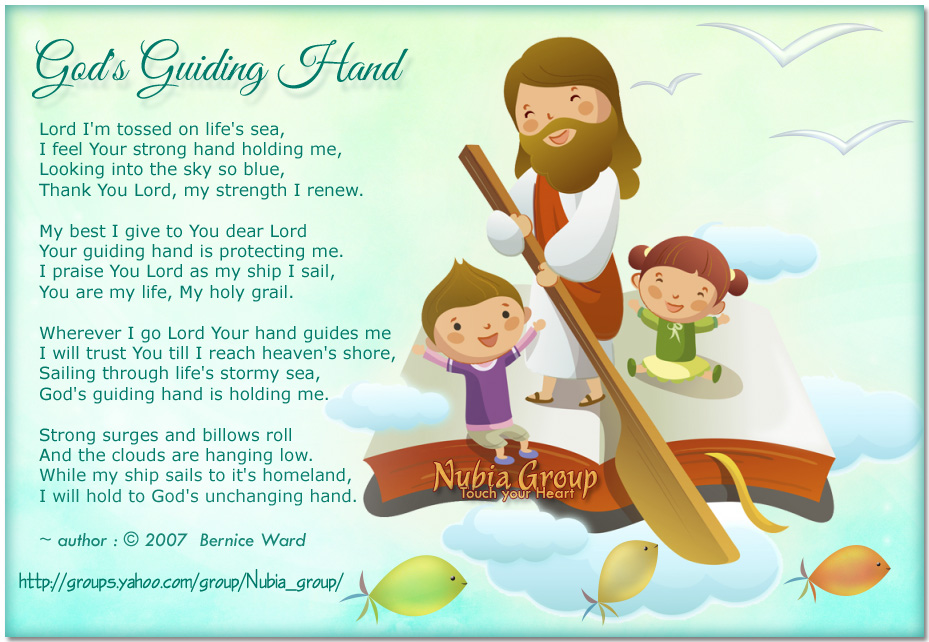 * Nubia_group Inspiration *: God's Guiding Hand