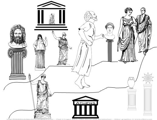 Bible Fun For Kids: Preschool Alphabet: A is for Areopagus in Athens