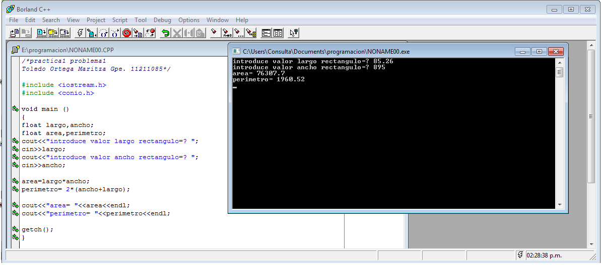 Programacion: Practica1