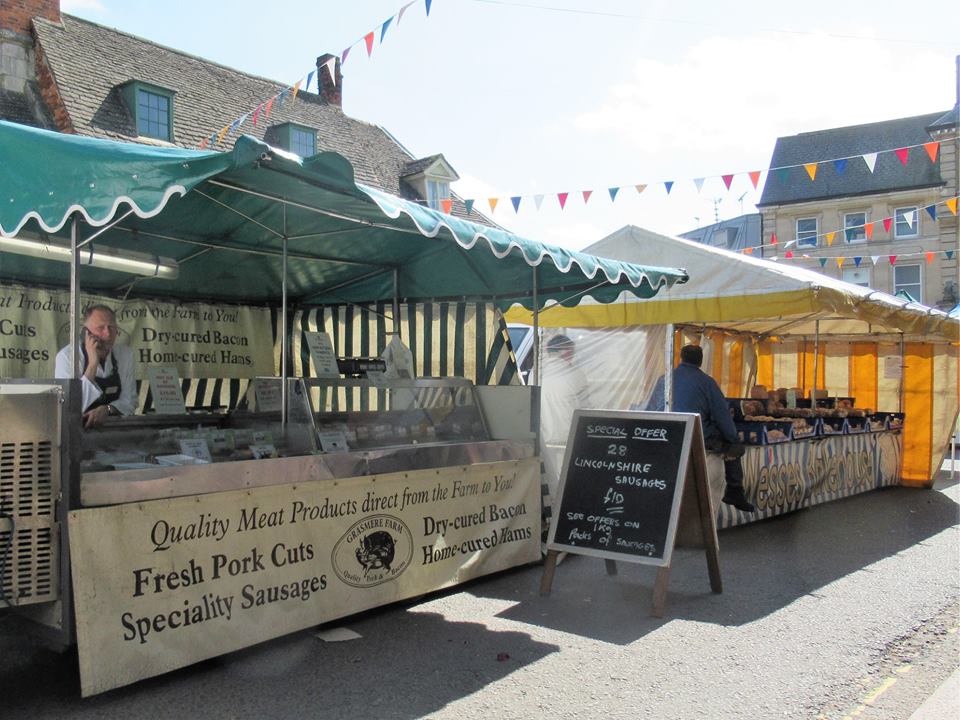 Martin Brookes Oakham: Oakham Market Day Wednesday 18th March 2018