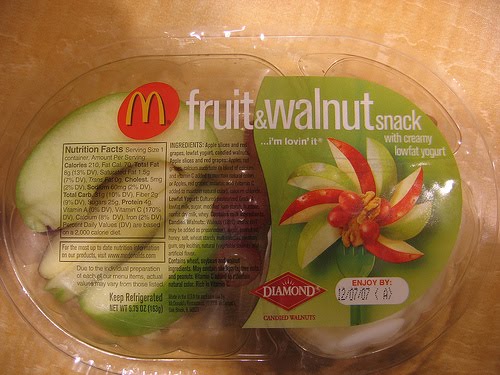 Jackie's Ramblings: Food Review: McDonald's Fruit and Walnut Salad