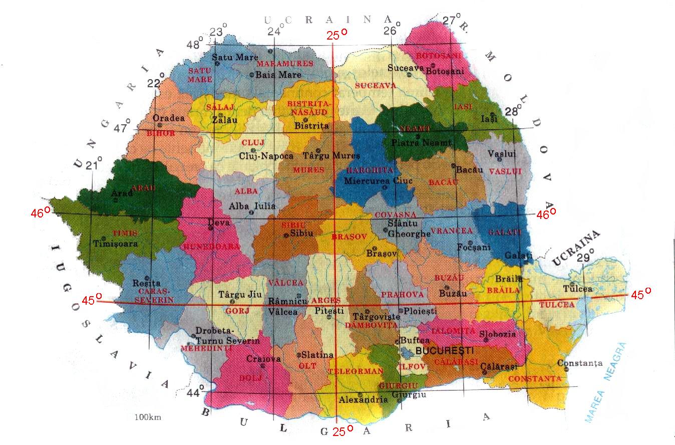 Geografie Branesti: GEOGRAFIA ROMÂNIEI. CLS. A VIII-A