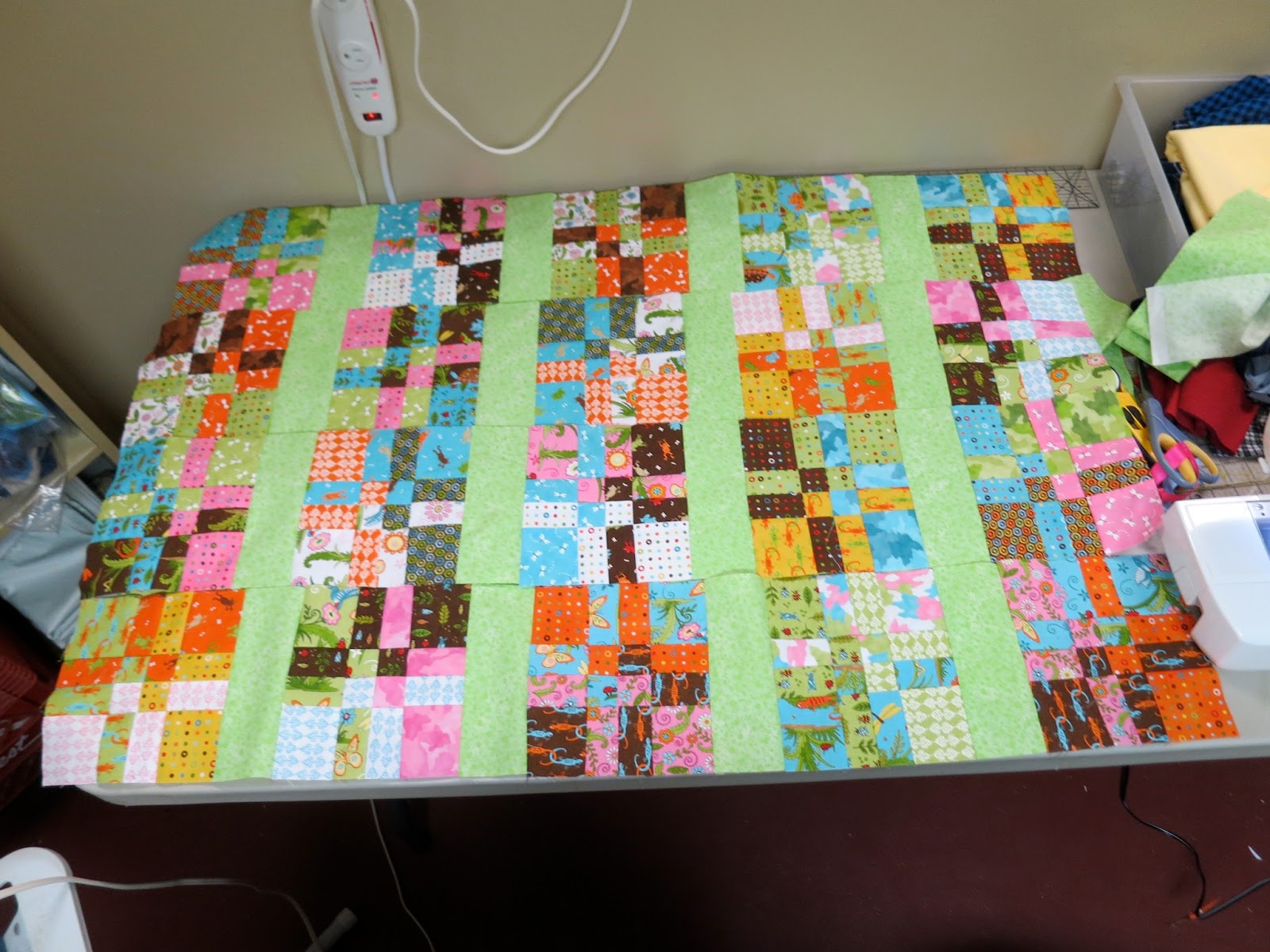 NorthernNorthAmerican Bears: How To Line Up Blocks When Piecing Across ...