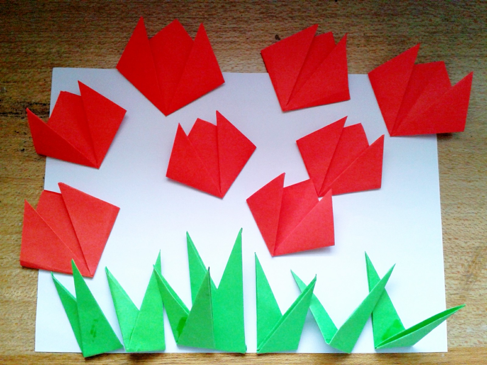 Taman SeniKu…*: Kolaj- Bunga Tulip