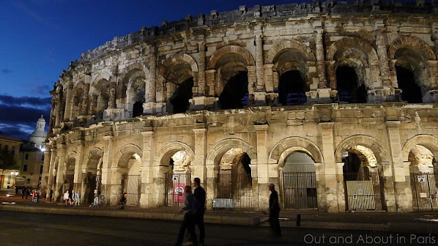 Roman monuments in Nîmes: the amphitheater, Maison Carrée, Temple of ...