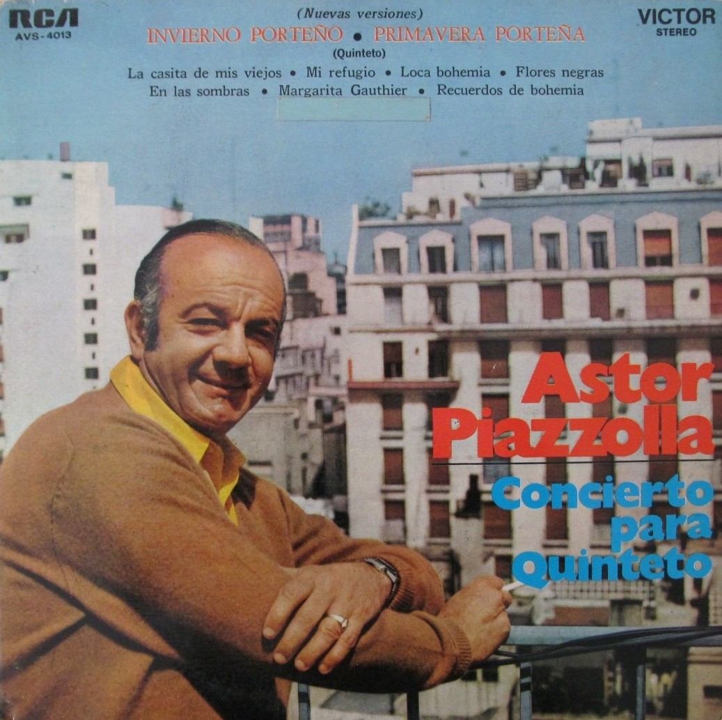 Audioteca del Plata: Astor Piazzolla quinteto - Concierto para quinteto ...