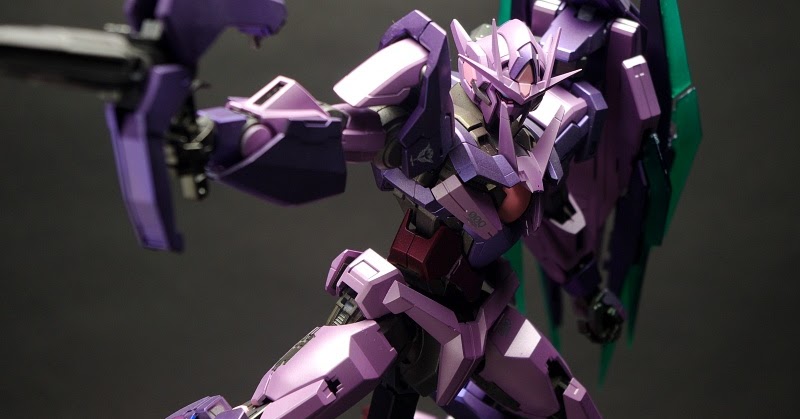 Painted Build: MG 1/100 00 Quanta [Trans-Am] - Gundam Kits Collection ...