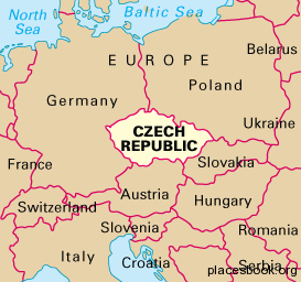 Where Is Czech Republic Located On The World Map