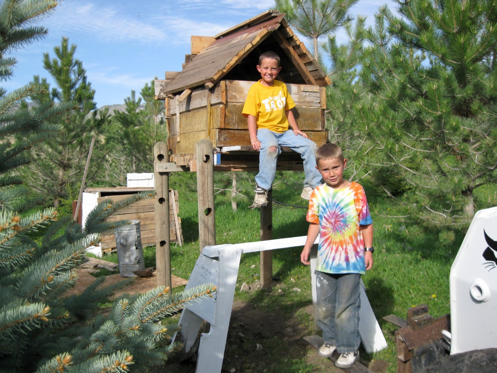 A Little Peace in Paradise: Boys Building Clubhouses