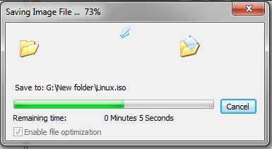 Convert folder to iso folder2iso - backupvirt