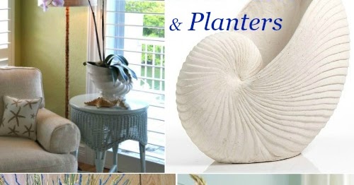 Shell Vases & Planters