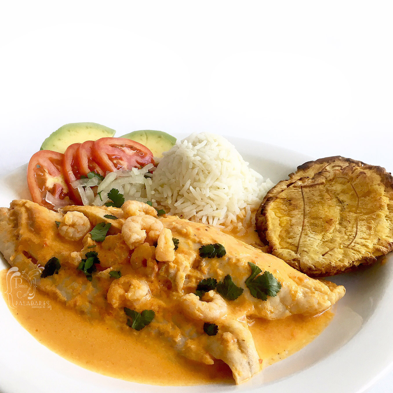 Poesía Culinaria . Sabores de Nati: Encocao de corvina y camarones ...