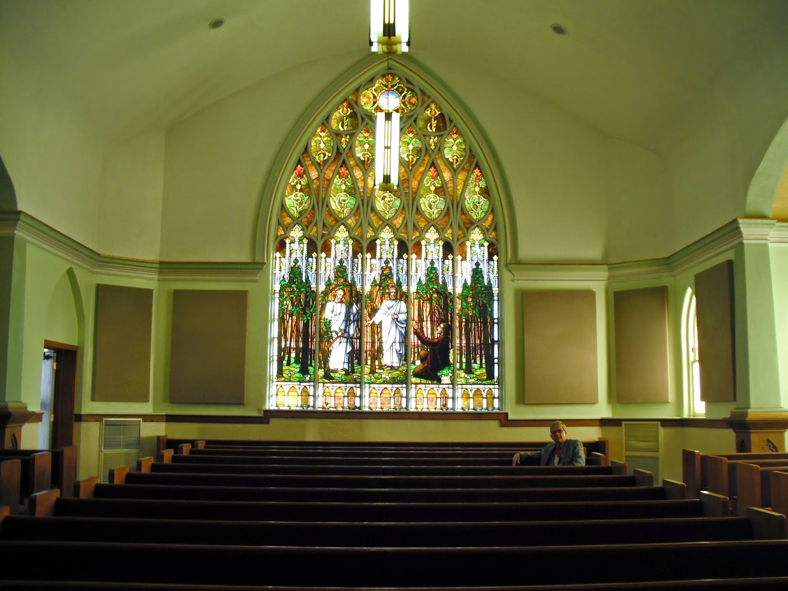 Historic LDS Architecture: Second Ward (Salt Lake): Chapel Interior