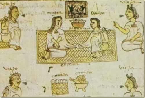 Un poco de aztecas: EL MATRIMONIO
