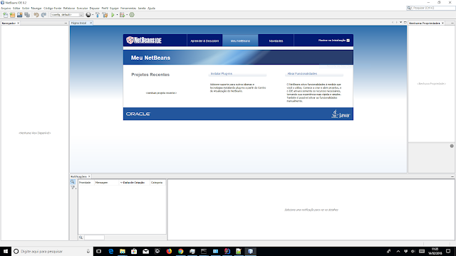 Netbeans não Cria ou Abre Projetos Netbeans não Cria ou Abre Projetos