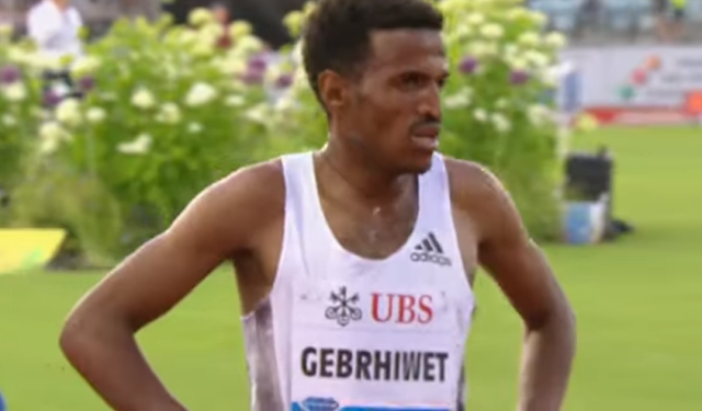 Hagos Gebrhiwet celebrates 5000 meter victory too early, finishes 10th ...