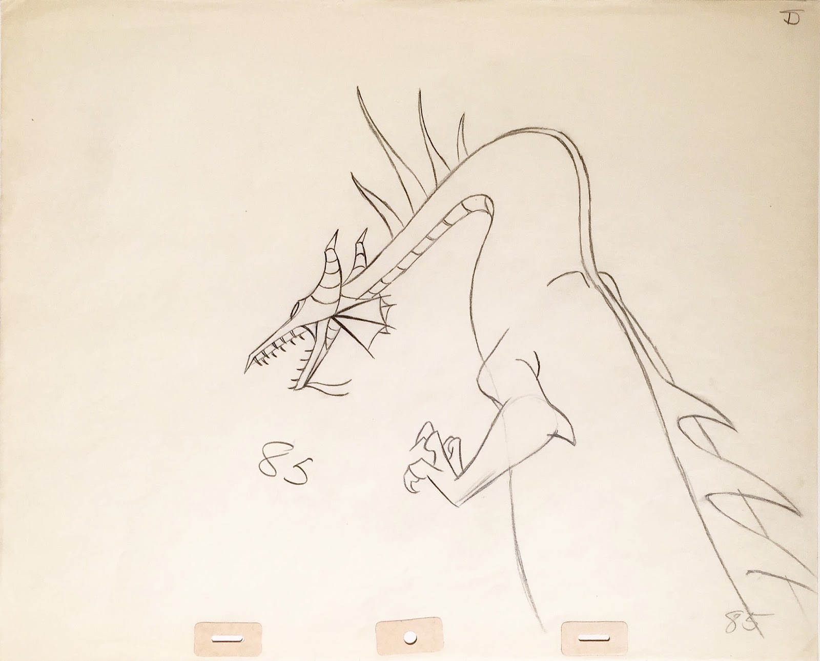 Animation Collection: Original Production Animation Drawing of ...