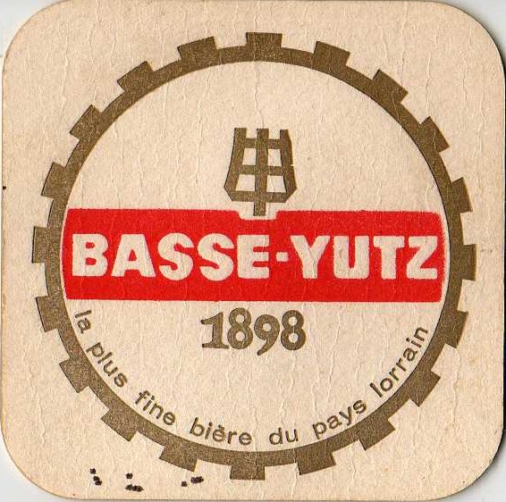 Sous bocks bretons: Brasserie de Thionville-Basse Yutz, Basse Yutz