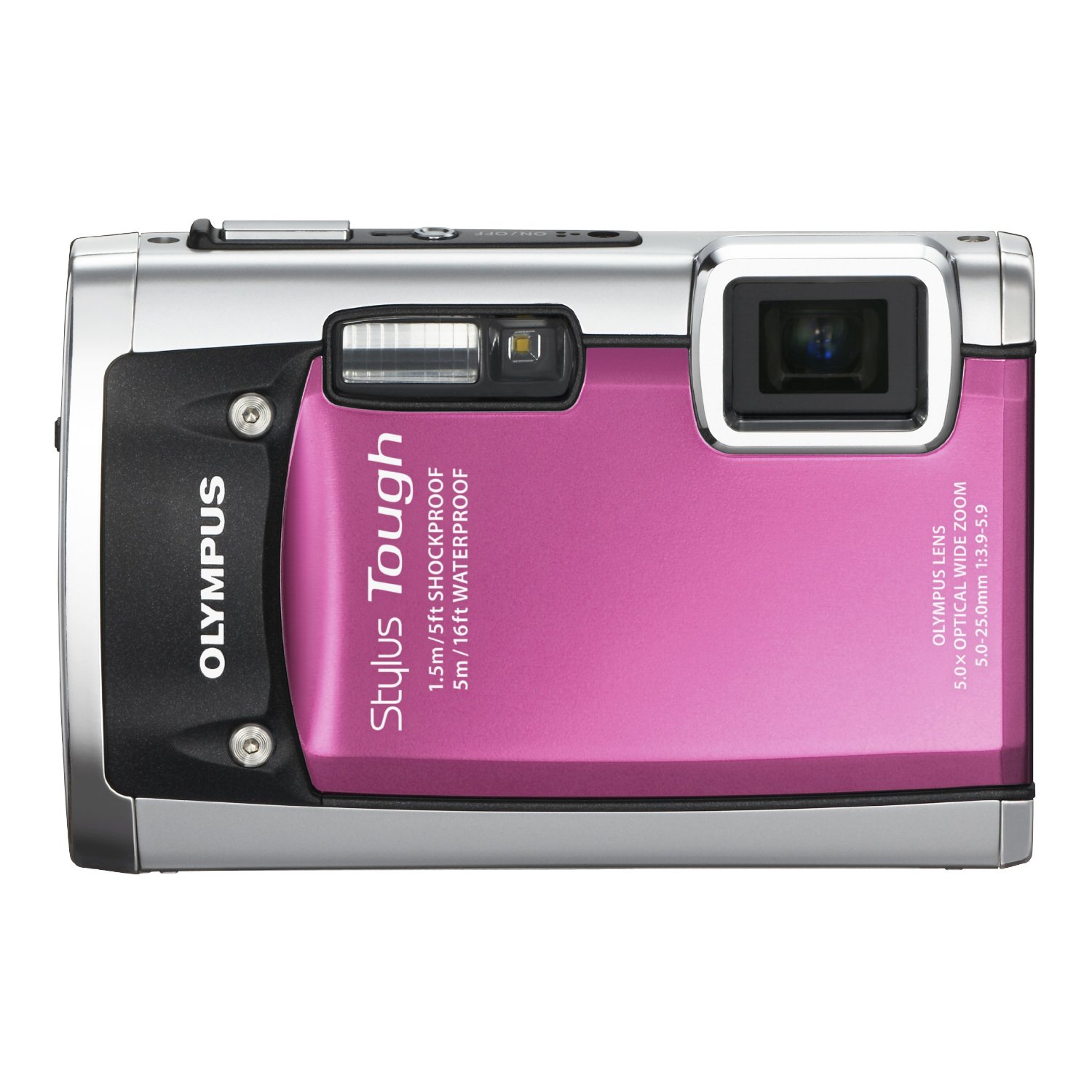 Pink Olympus Stylus Tough Waterproof Digital Camera ~ Gadget Site