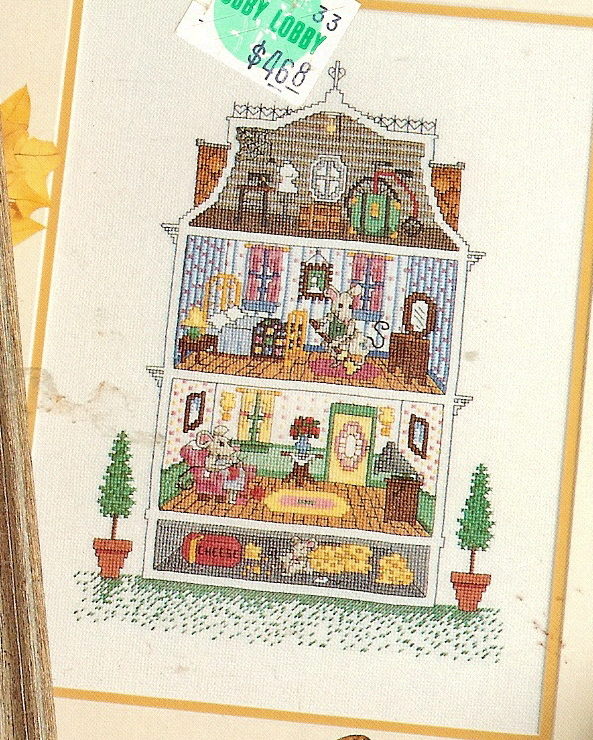 Cross Stitch Dollhouses: Mouse House