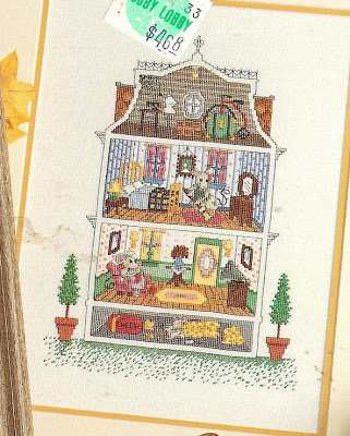 Cross Stitch Dollhouses: Mouse House