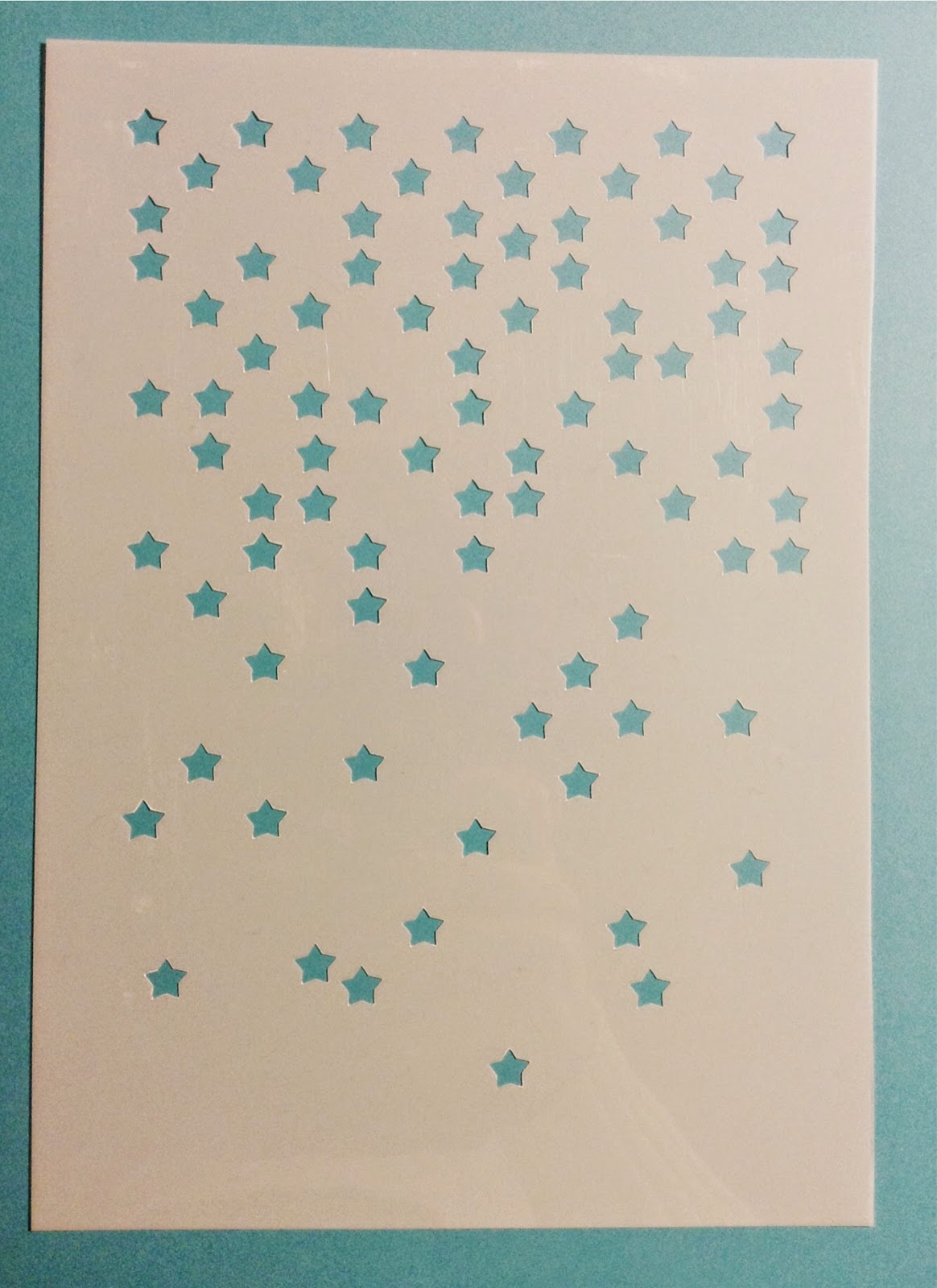 Some Bits And Pieces: Schablone Sterne / Stencil Stars