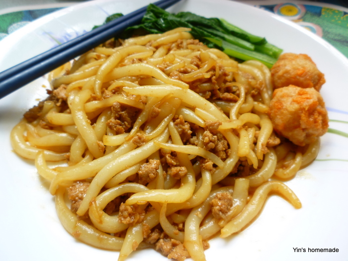 Yin's homemade 盈盈巧手: Hakka Lo See Fun (Rice Pin noodles) with Minced ...