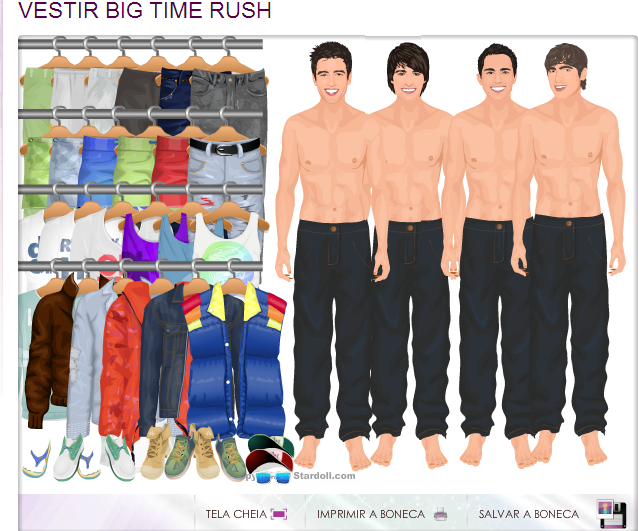 Stardoll Perfect: Novos dolls: Big Time Rush