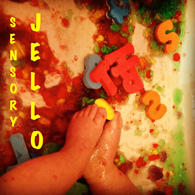 Busy Hands Blessed Hearts: Jello Sensory Bath