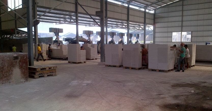 Membuat pabrik bata ringan di Malang