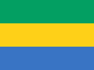 Gambar Bendera: Bendera Gabon