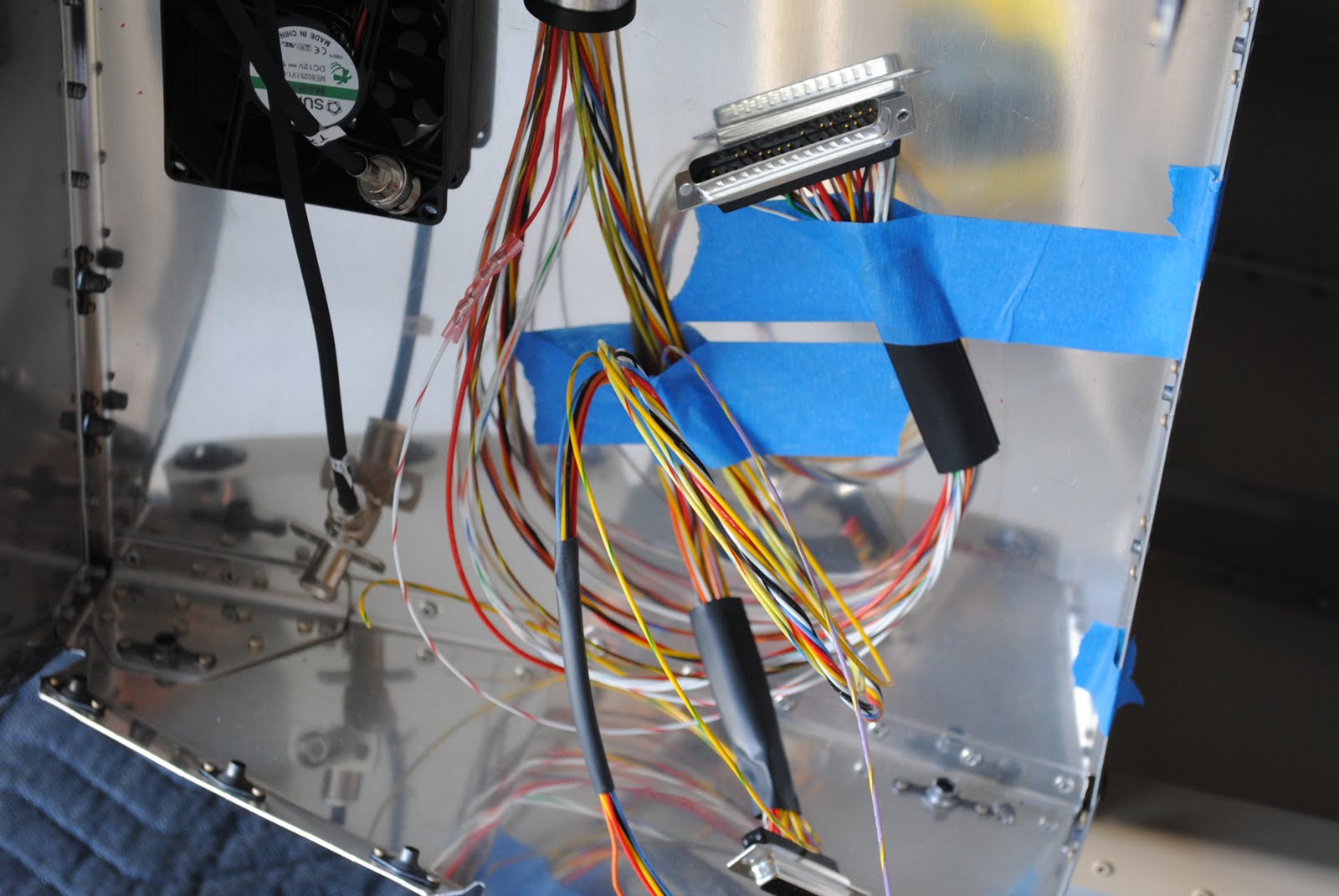 RV-12 Builder in Sandy, UT: Continued Wiring and Spar Pin Alignment