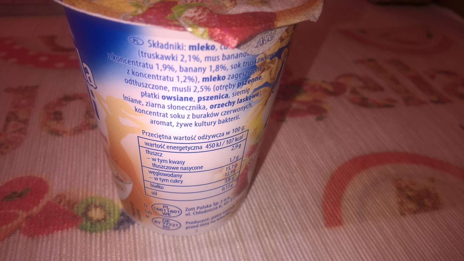 Evi i Paweł = Podróż / Testowanie / Komentowanie : Jogobella musli ...