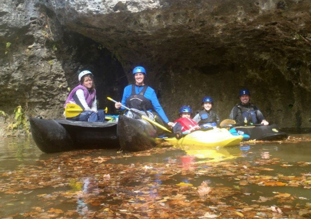 Shredder + kayaks = whitewater for everyone!