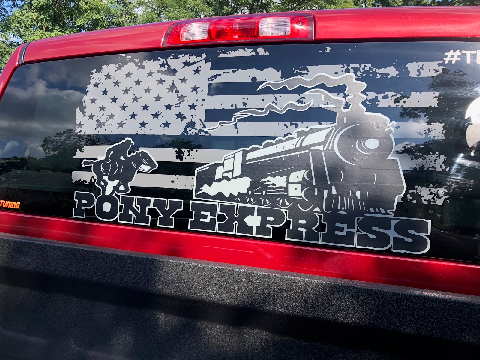 Who Are U Graphics Custom Truck Back Window Decal who-are-u-graphics-custom-truck-back-window-decal